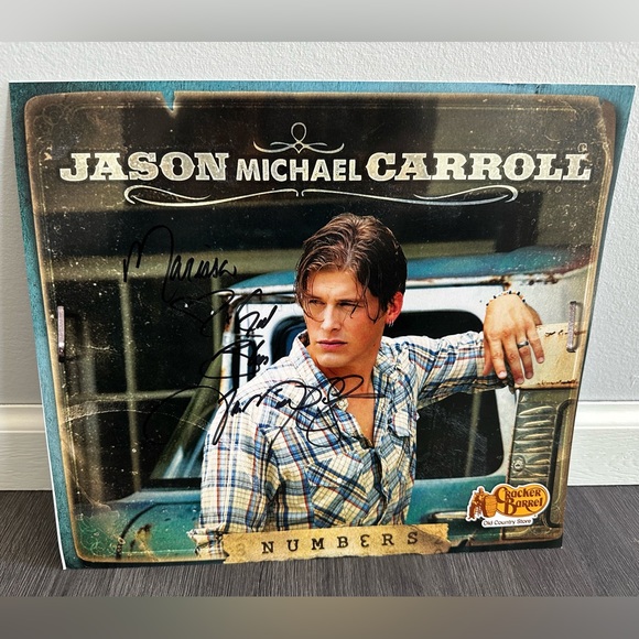 Other | Jason Michael Carroll Autographed Poster Like New Condition ...